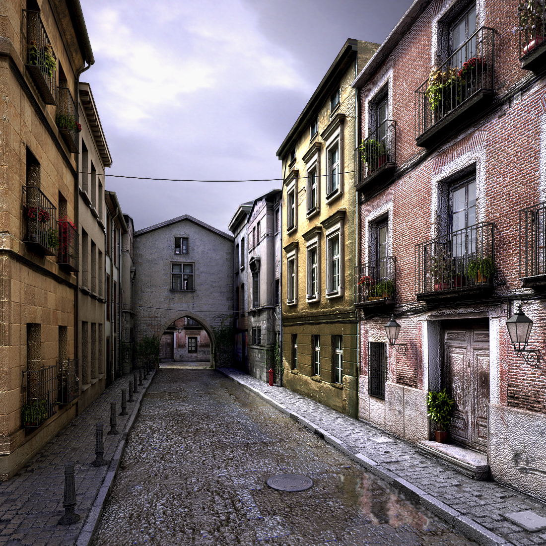 InfoArq-3D: Callejón
