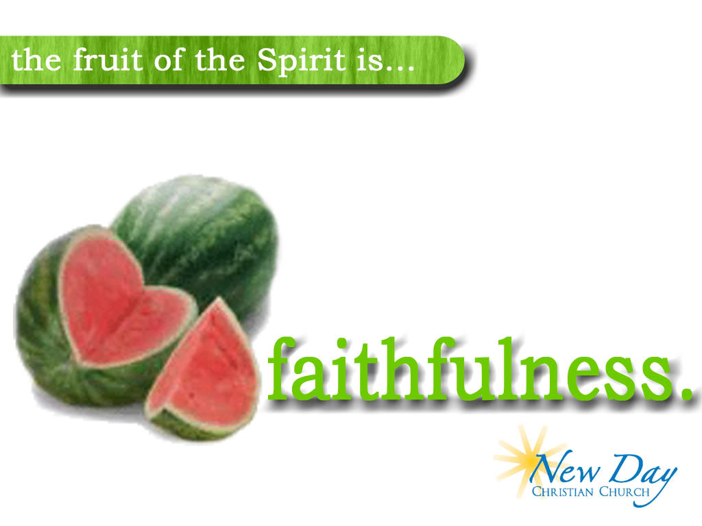 A DEFINITIVE DREAMER: 9 (sembilan) Buah Roh Kudus 2