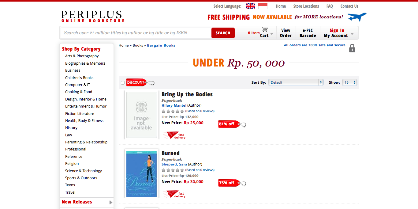 books~over~all: Periplus Online Bookstore Review