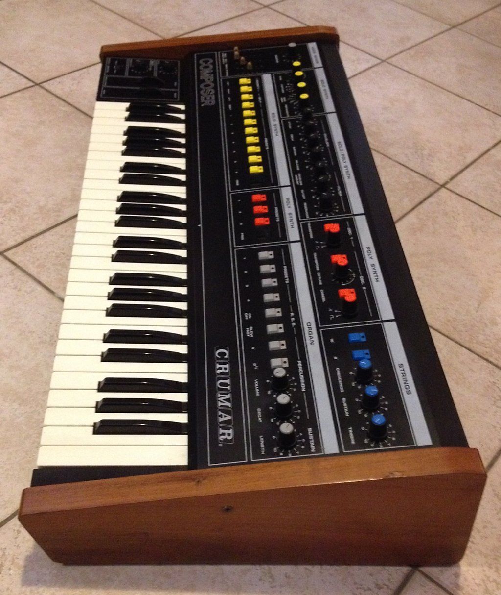 MATRIXSYNTH: CRUMAR COMPOSER Vintage '70s Analog Italian Synth