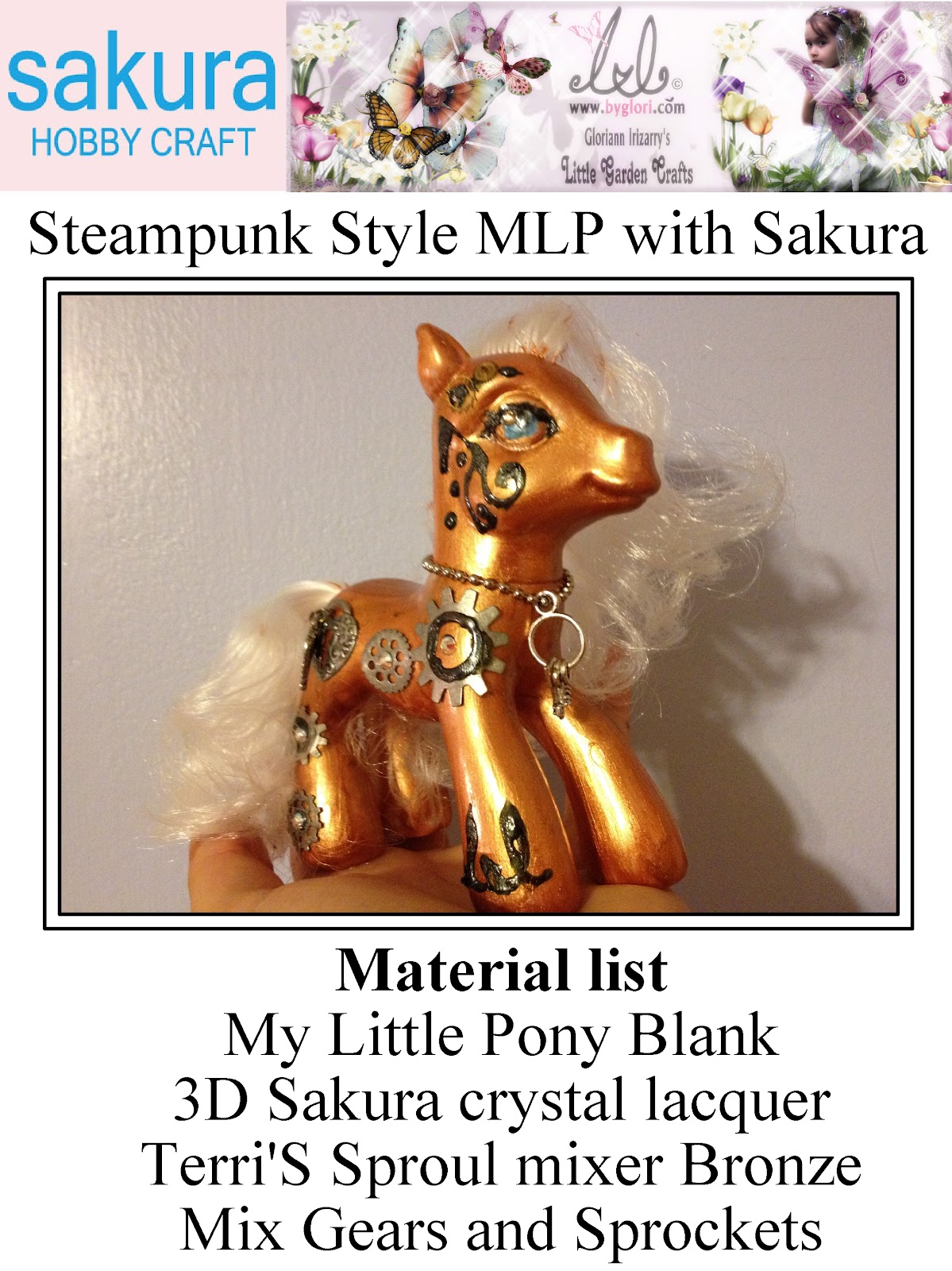Sakura Hobby Crafts: Steampunk Your My Little Pony with Sakura