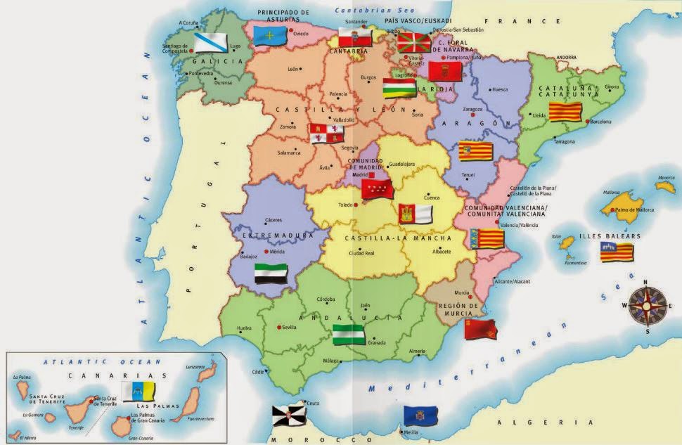 4th Class Blog: Science 12. Autonomous communities and provincies