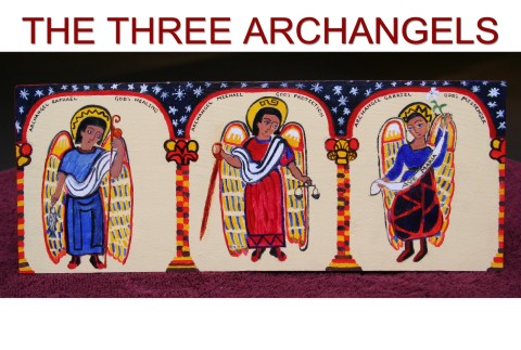Mariann Dunsmore: Photo cards of the Three Archangels