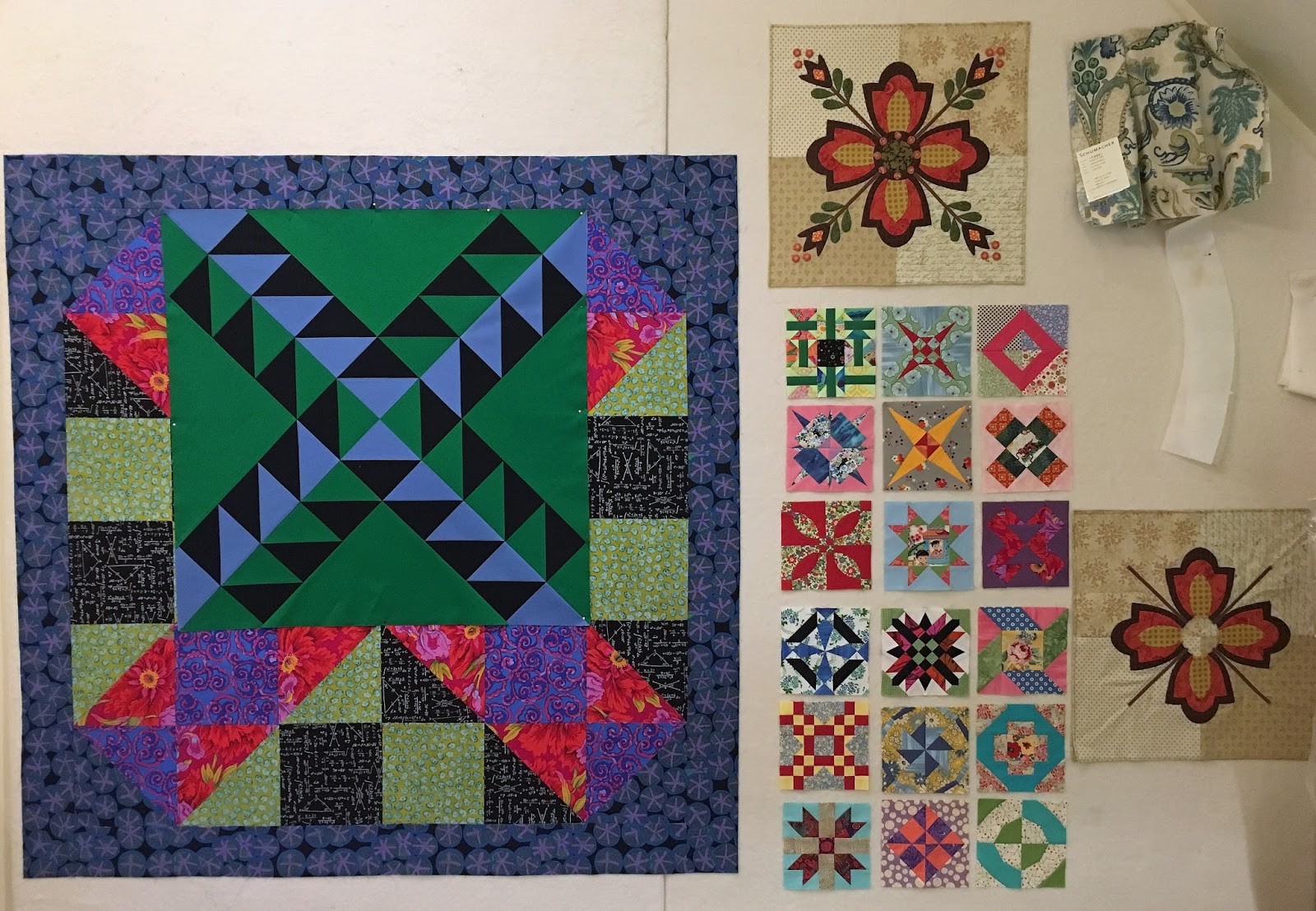 Rebecca Grace Quilting: First Block Finished for Anders' Modern ...