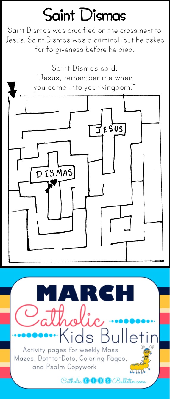 March 2017 Catholic Kids Bulletin - Catholic Kids Bulletin