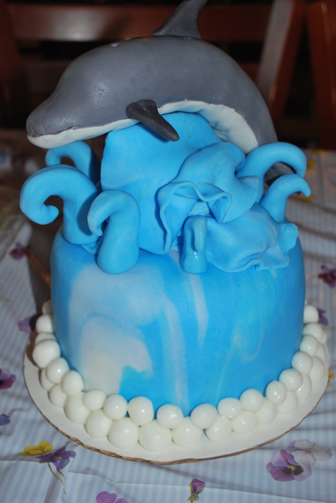 Sweet Confections By Amanda: Dolphin Cake
