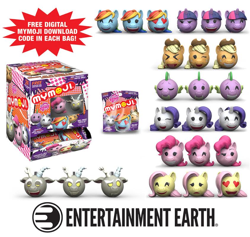 Equestria Daily - MLP Stuff!: Toy Review: MyMoji figures: The Face Off