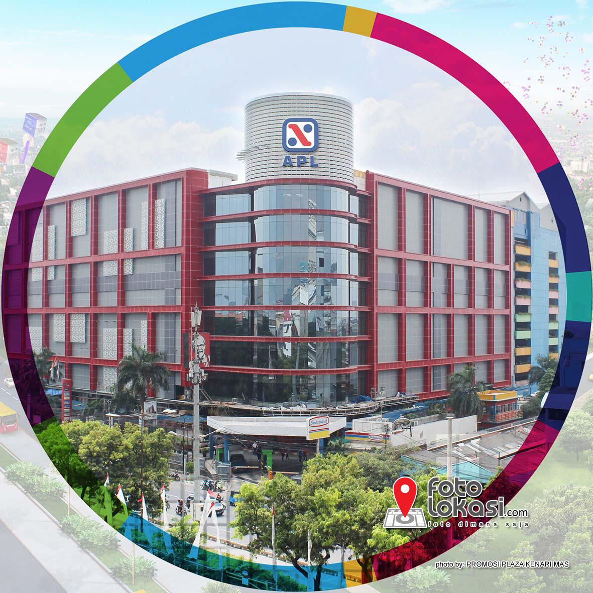 Plaza Kenari Mas, Semakin Elegan Dengan Warna Gedung Baru - Foto Lokasi