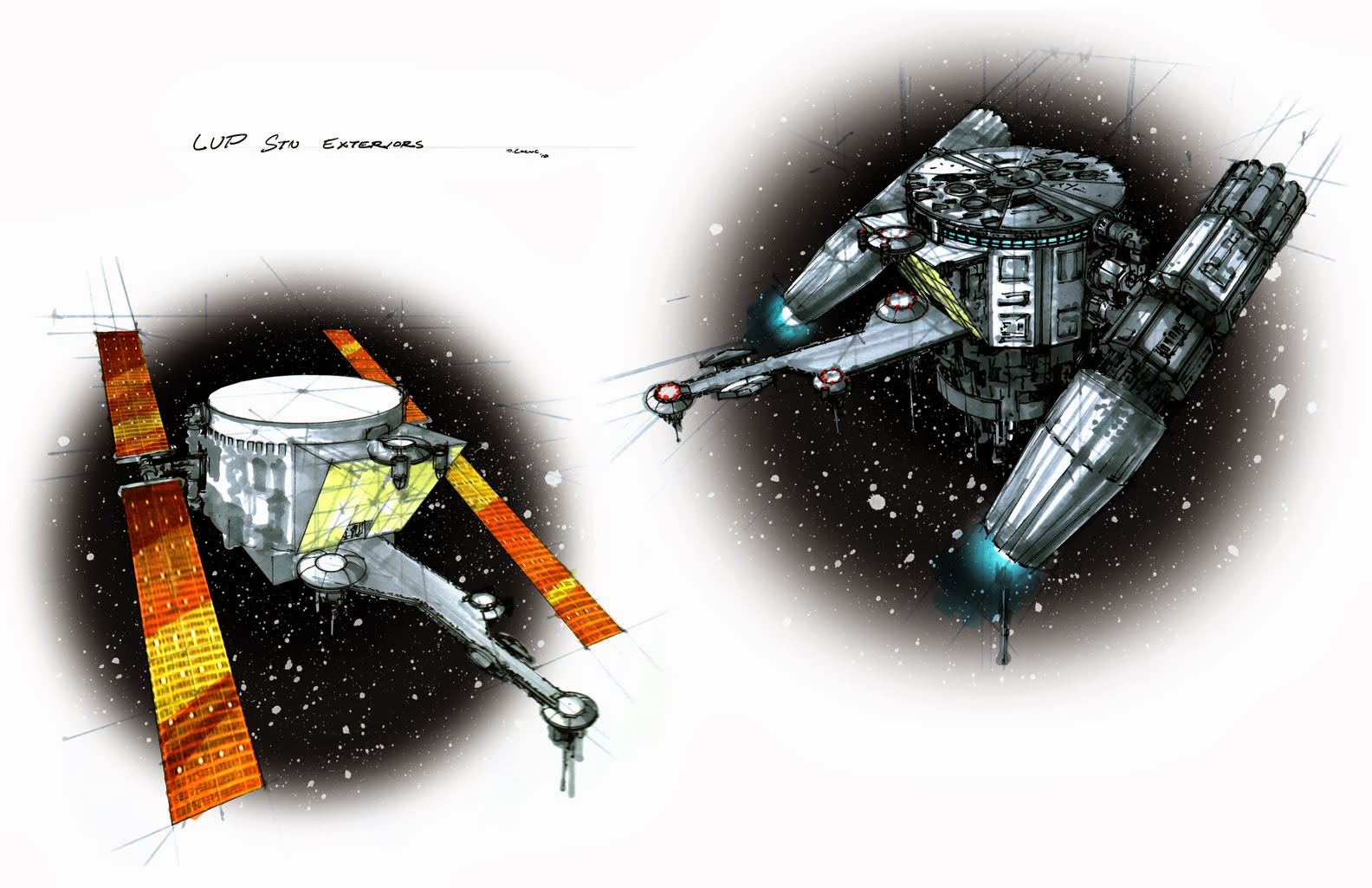 Peter Coene's Concept Art and Drawings