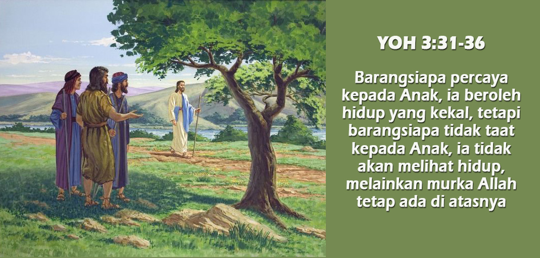 RENUNGAN ROHANI KATOLIK: PERCAYA DAN TAAT KEPADA YESUS