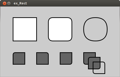 Arduino-er: processing exercise: rect()