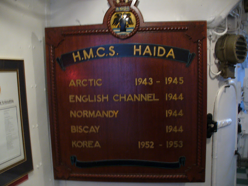 Ontario War Memorials: Hamilton - HMCS Haida