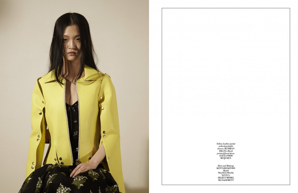 ASIAN MODELS BLOG: NEW GIRL MONDAY: Wang Xin Yu for L'Officiel Malaysia ...