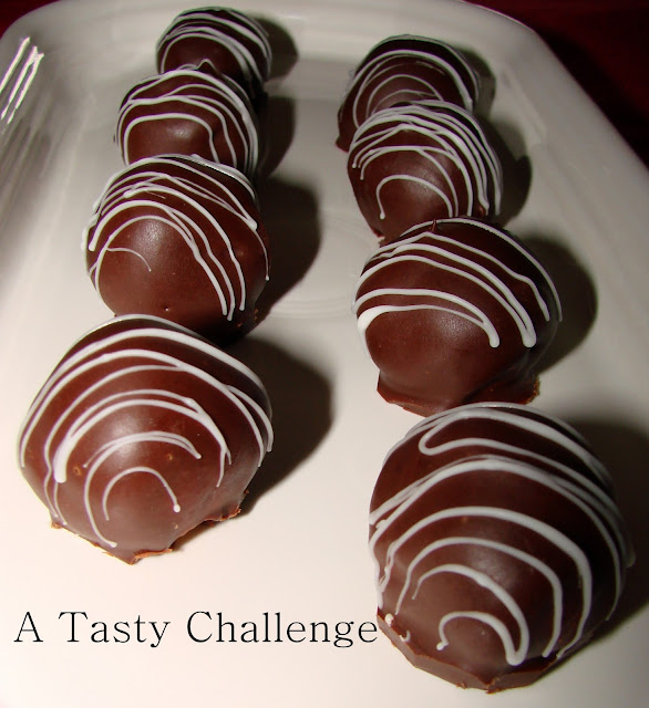 A Tasty Challenge.....: Double Chocolate Truffle