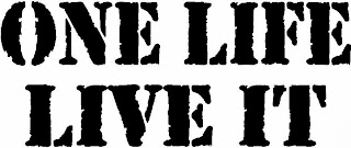 ONE LIFE...LIVE IT!!!: One Life Live it