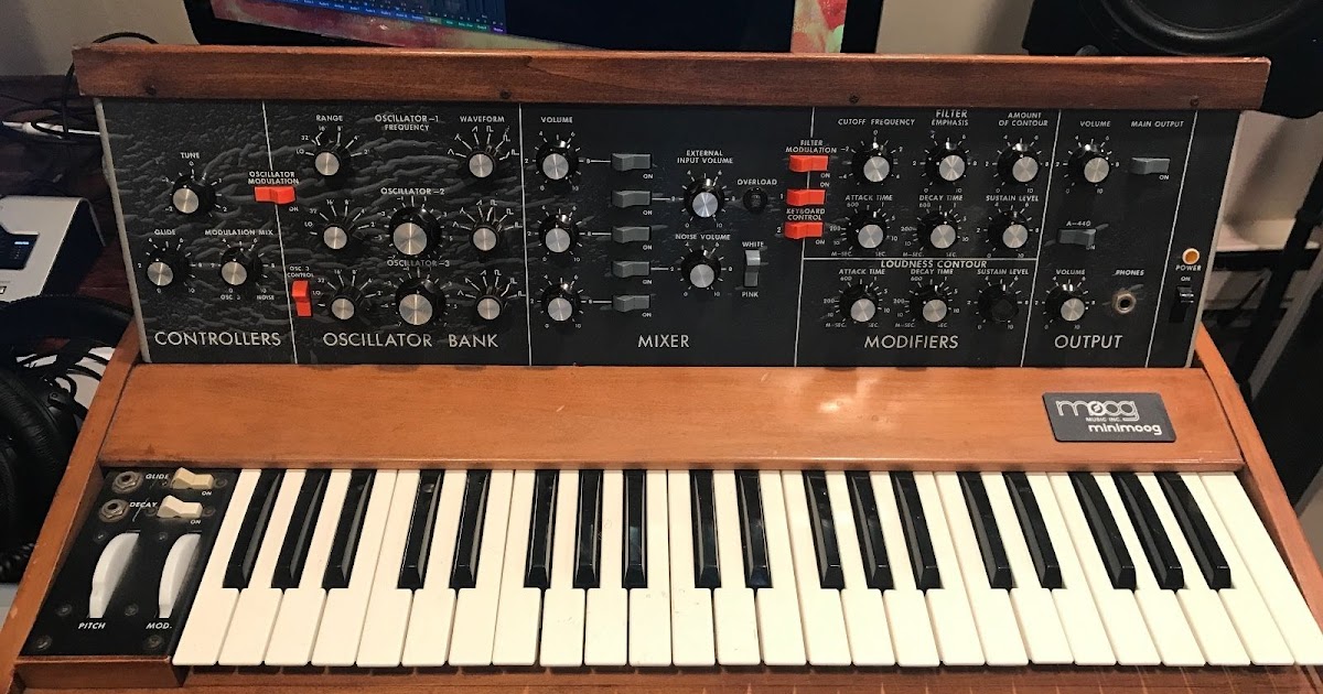 MATRIXSYNTH: Steve Wonder's 1973 Vintage Moog Minimoog D w/ Midi For Sale