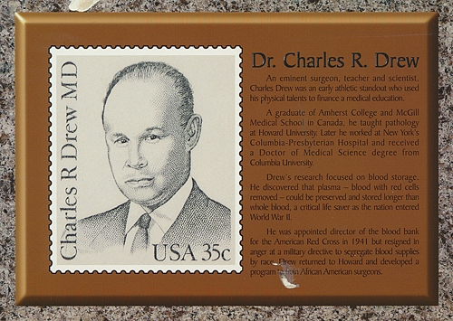 Little Red Mail Box: Dr Charles R Drew
