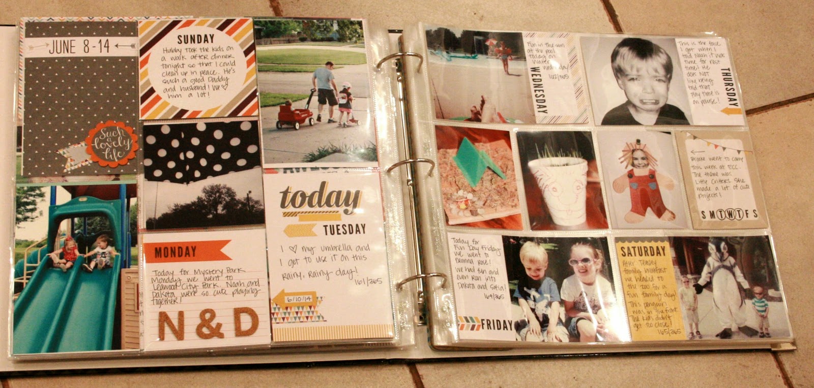 Stylin' Stampin' INKspiration: Scrapbooking Art Projects w/ Project Life