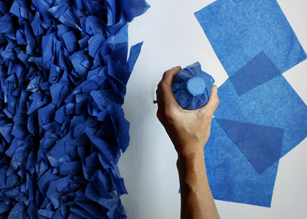Gail Johnson Weddings Events DIY Tissue Paper Backdrop Gail Johnson Weddings Events DIY Tissue Paper Backdrop