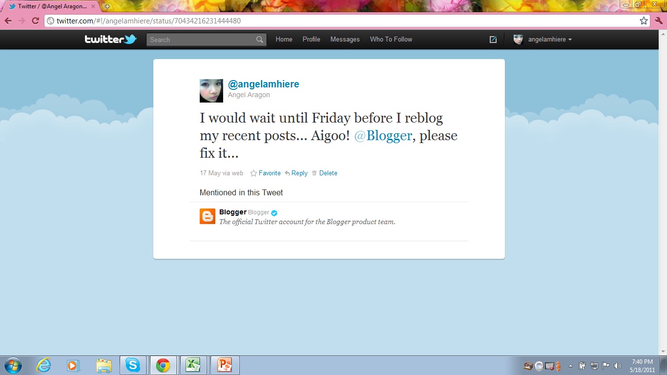 Angelamhiere's Little Heaven: I HAVE TO REBLOG MY RECENT BLOG POSTS ...