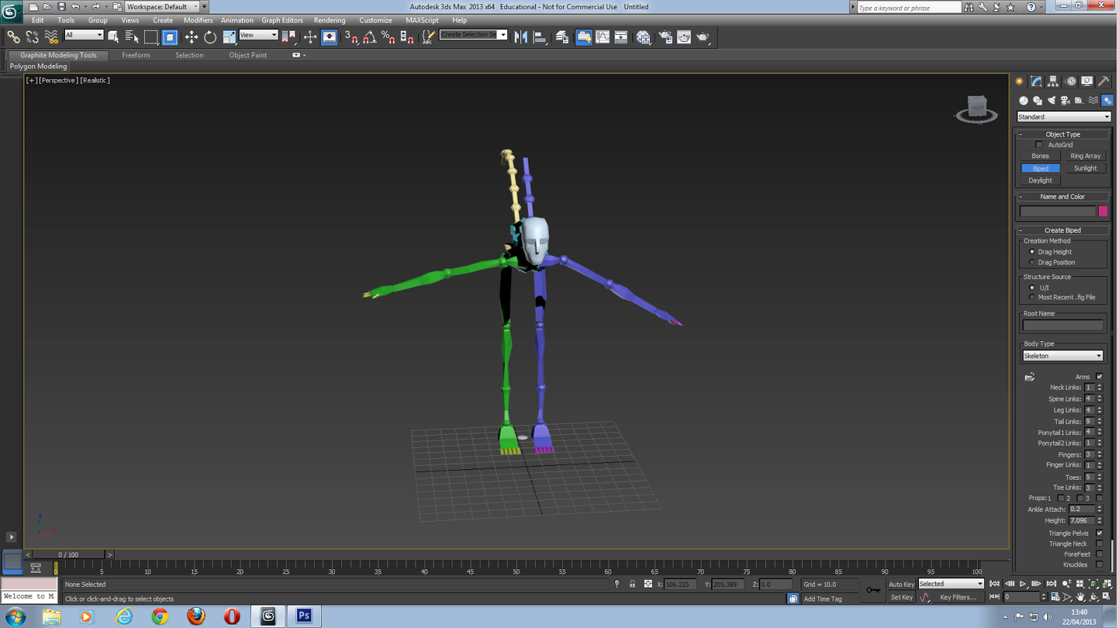 3D Animation For Games: Biped