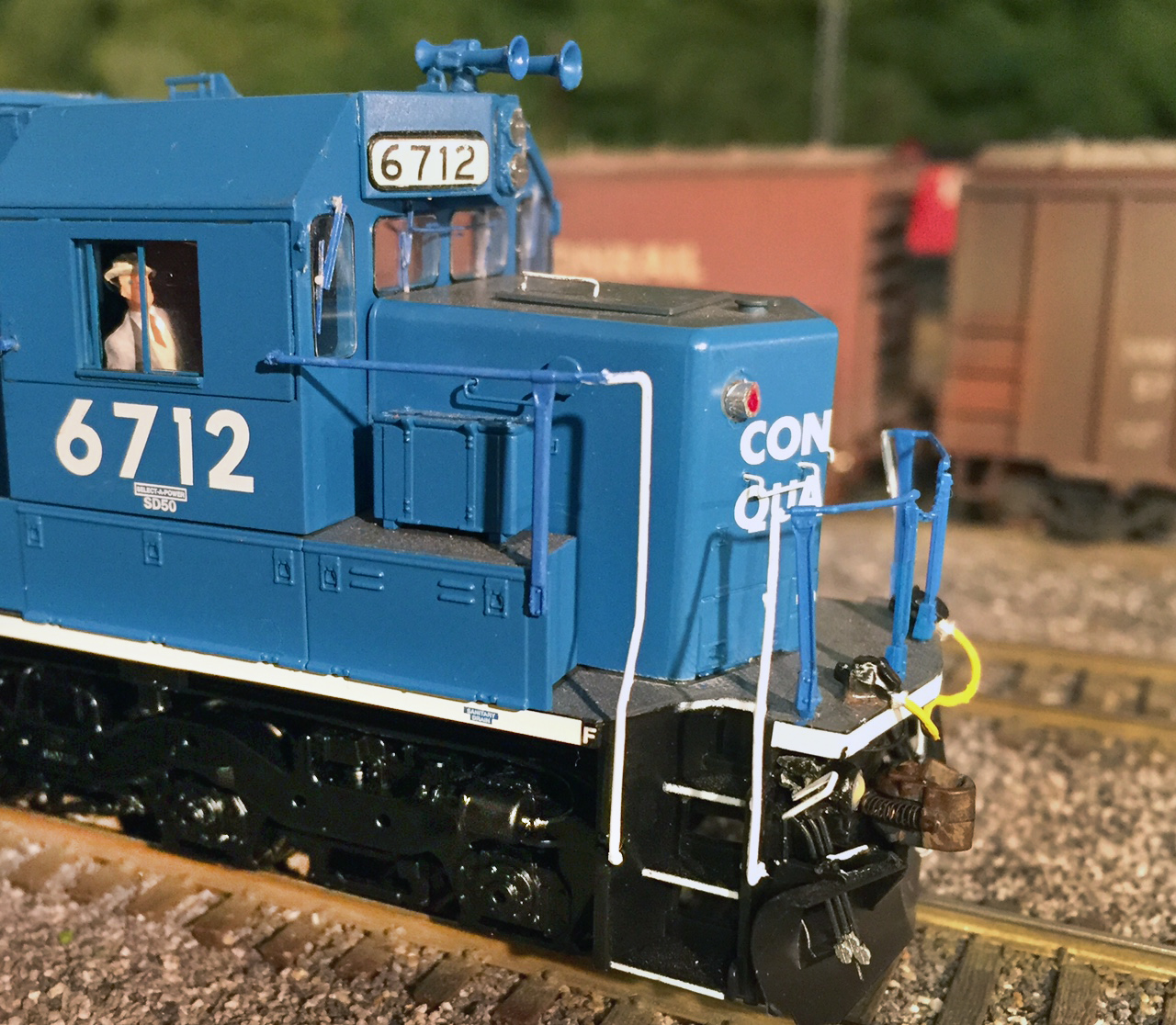 Conrail's Onondaga Cutoff: Constructive Criticism: Upgrading An SD50