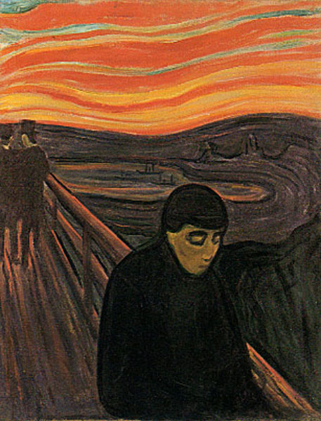 HONK! magazine: The Frieze of Life (Edvard Munch).