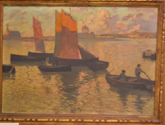 historic-marine-france: Charles COTTET. peintre de la bretagne (sévère)