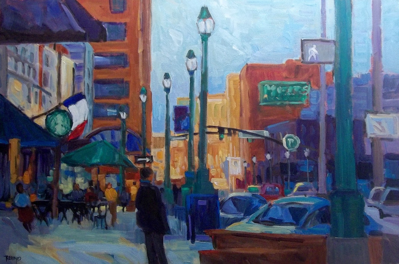 Laura Reilly's Painting Journal: Contemporary Colorado Cityscape ...