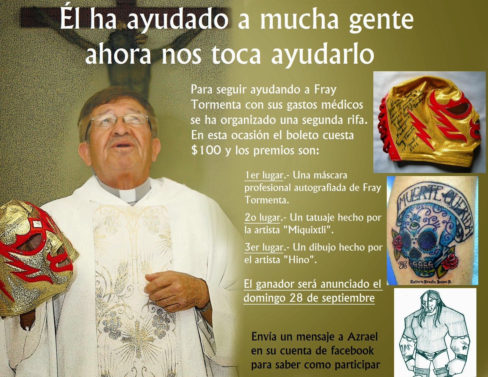 RdR: CONTINÚA EL APOYO PARA FRAY TORMENTA