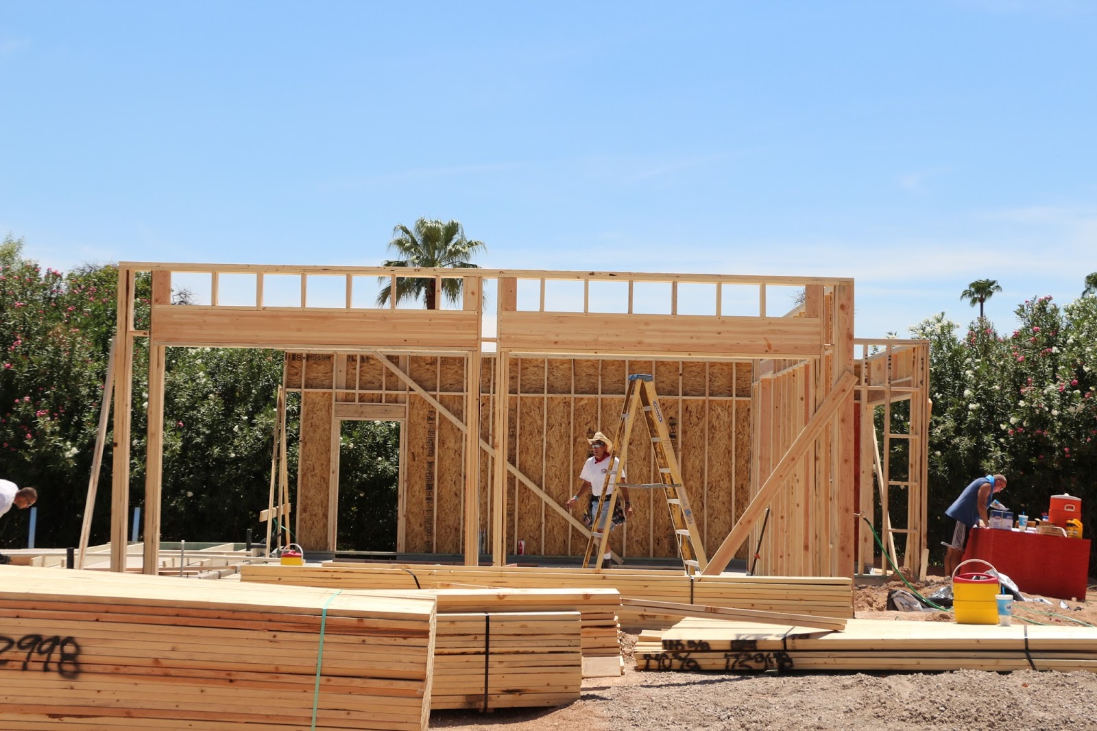 Dusty Coyote: Framing Monday-Friday