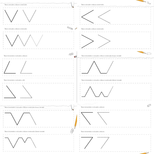 GRAFOMOTRICIDAD DE TRAZOS RECTOS, EL PRIMER PASO DEL APRENDIZAJE DE LAS ...