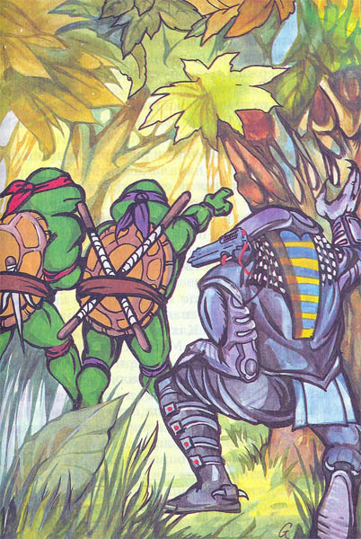 Flyer Goodness: Russian Teenage Mutant Ninja Turtles