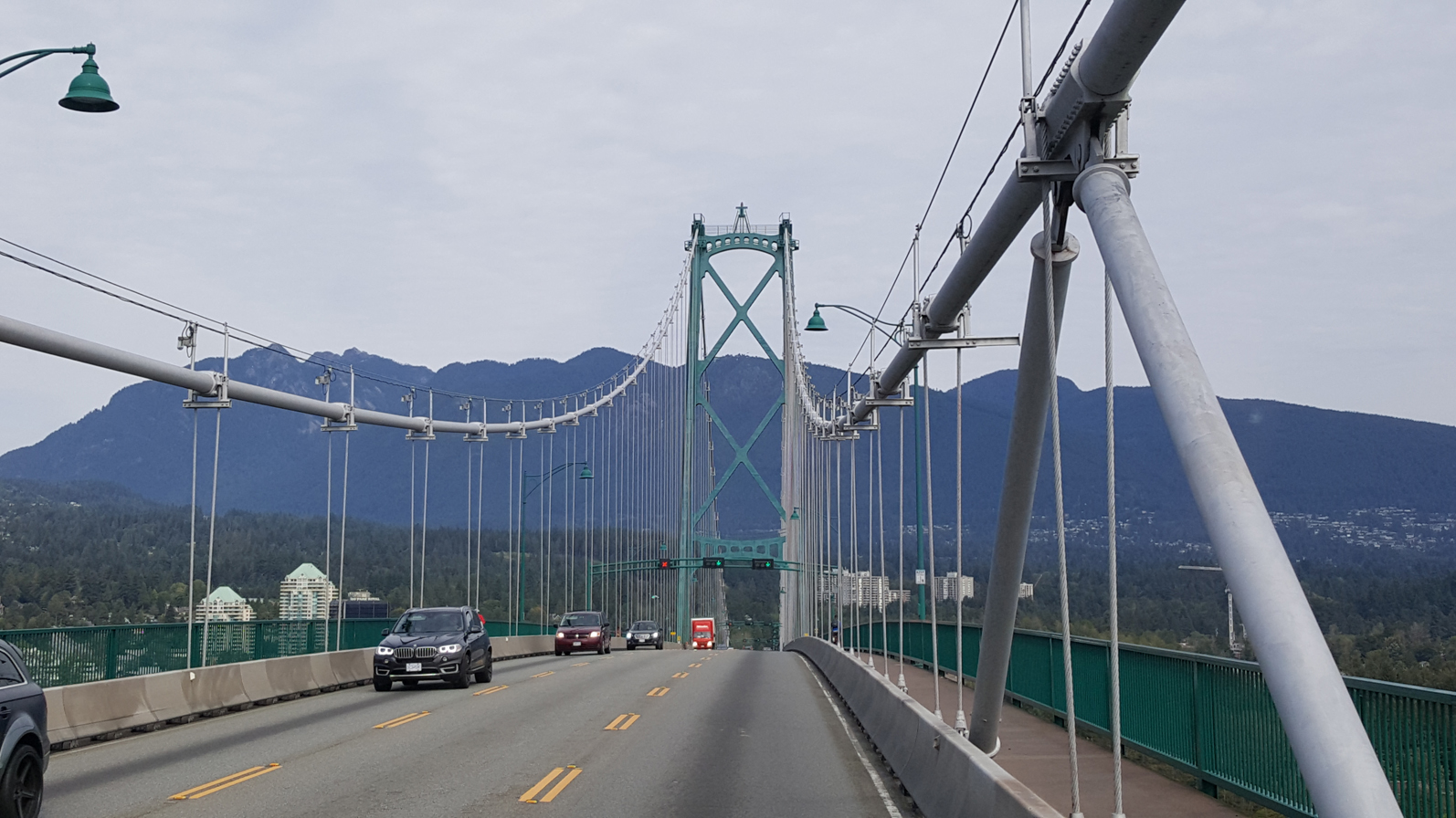 The Happy Pontist: Canadian Bridges: 1. Lion's Gate Bridge, Vancouver