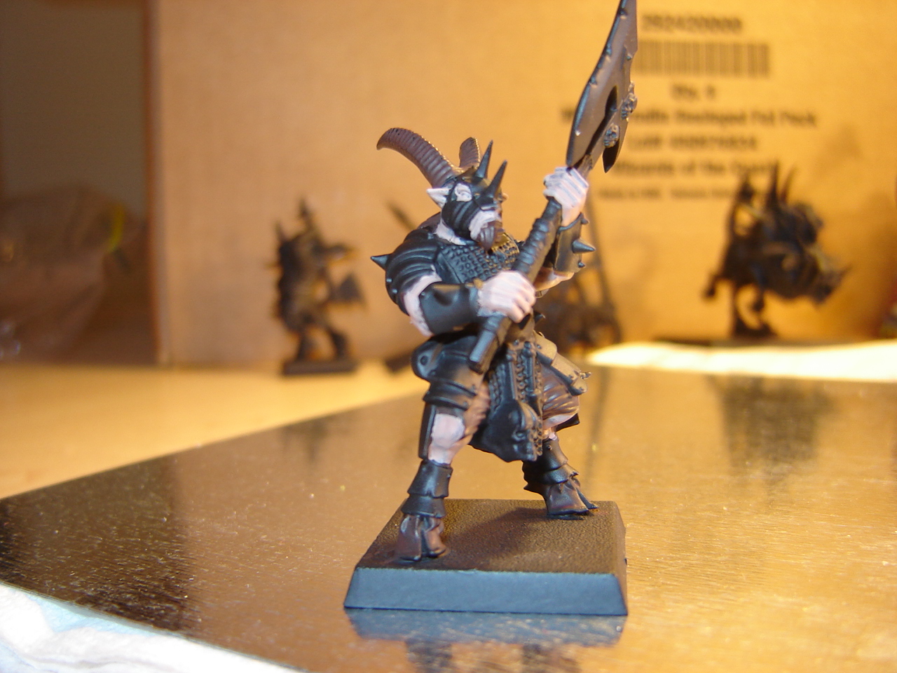 The Company of the Damned: Bestigor Unit - WIP.