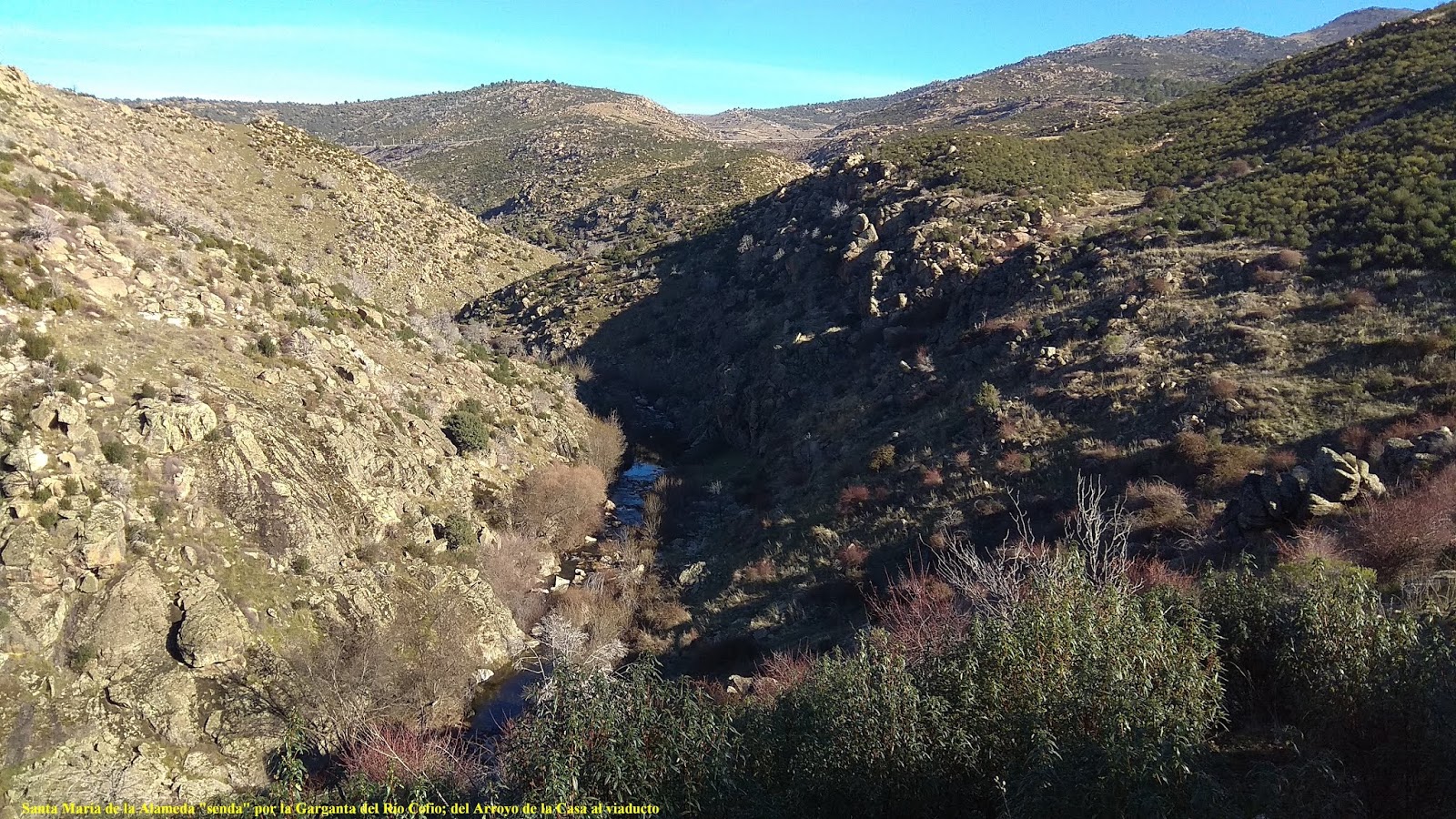 Sierra de Madrid y Más: Santa María de la Alameda, ruta 04 Garganta del ...