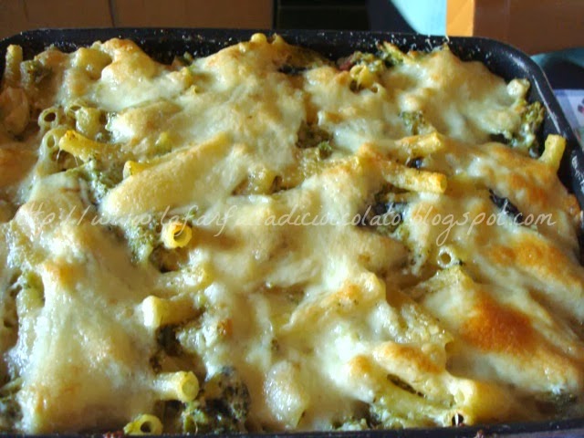 La Farfalla di Cioccolato: Pasta al forno Broccoli e Ricotta