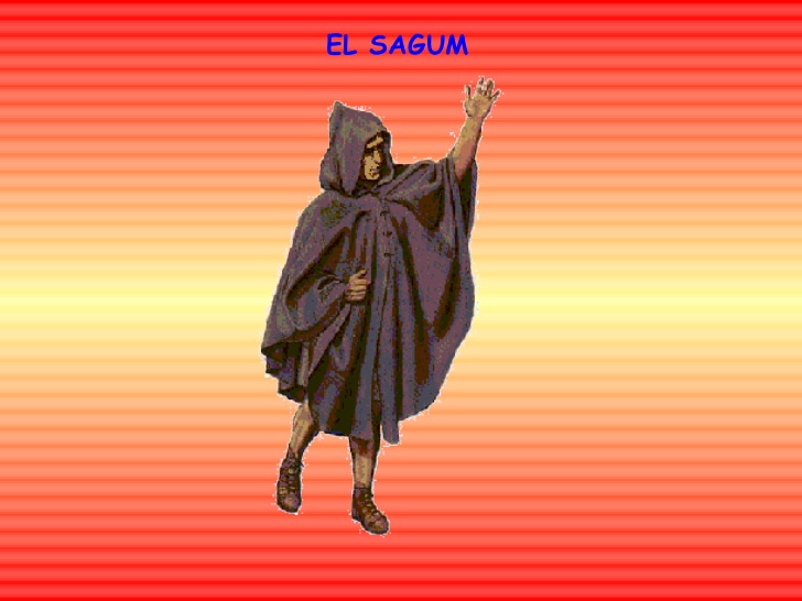 APASIONADOS DEL IMPERIO ROMANO: ¿ QUÉ ERA EL SAGUM?