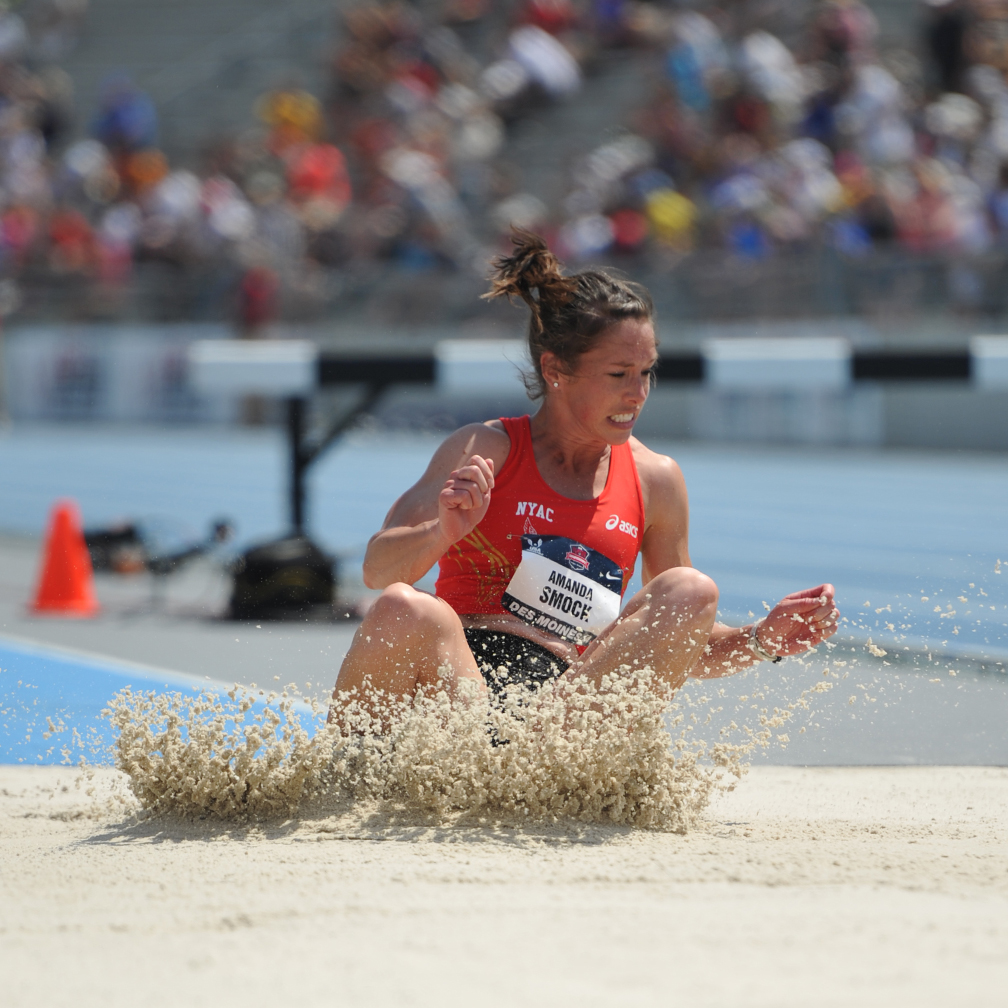 Down the Backstretch: Near Miss, But No Qualifying Mark for Amanda ...