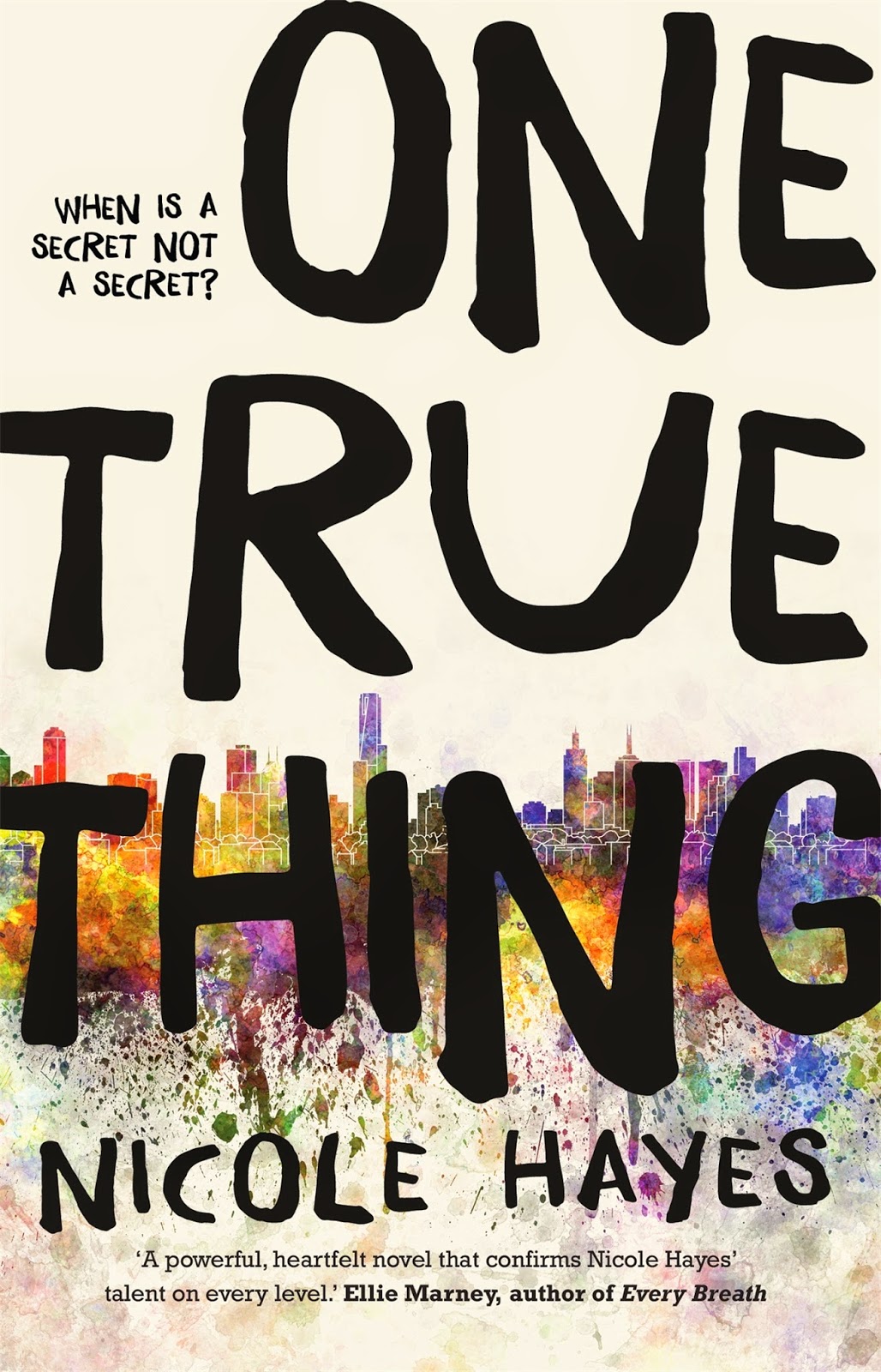 Kids' Book Review: Review: One True Thing