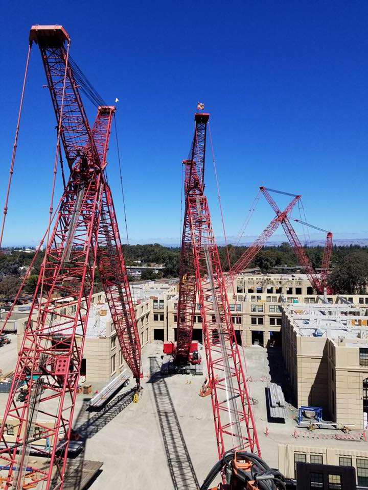 Industrial History: Cranes with a Luffer Jib