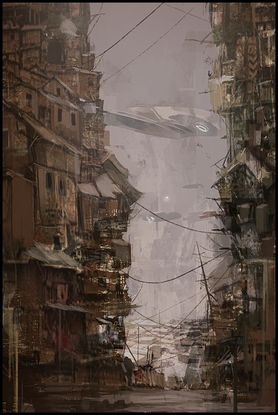 Mark Molnar - Sketchblog of Concept Art and Illustration Works: Slum ...