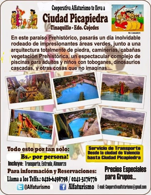Alfa Turismo: Ciudad Picapiedra Tinaquillo - Yeiber y Sebastian ...