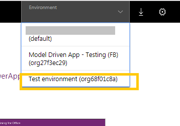 Dynamics AX Technical Blog: Microsoft PowerApps: How to create environments in PowerApps