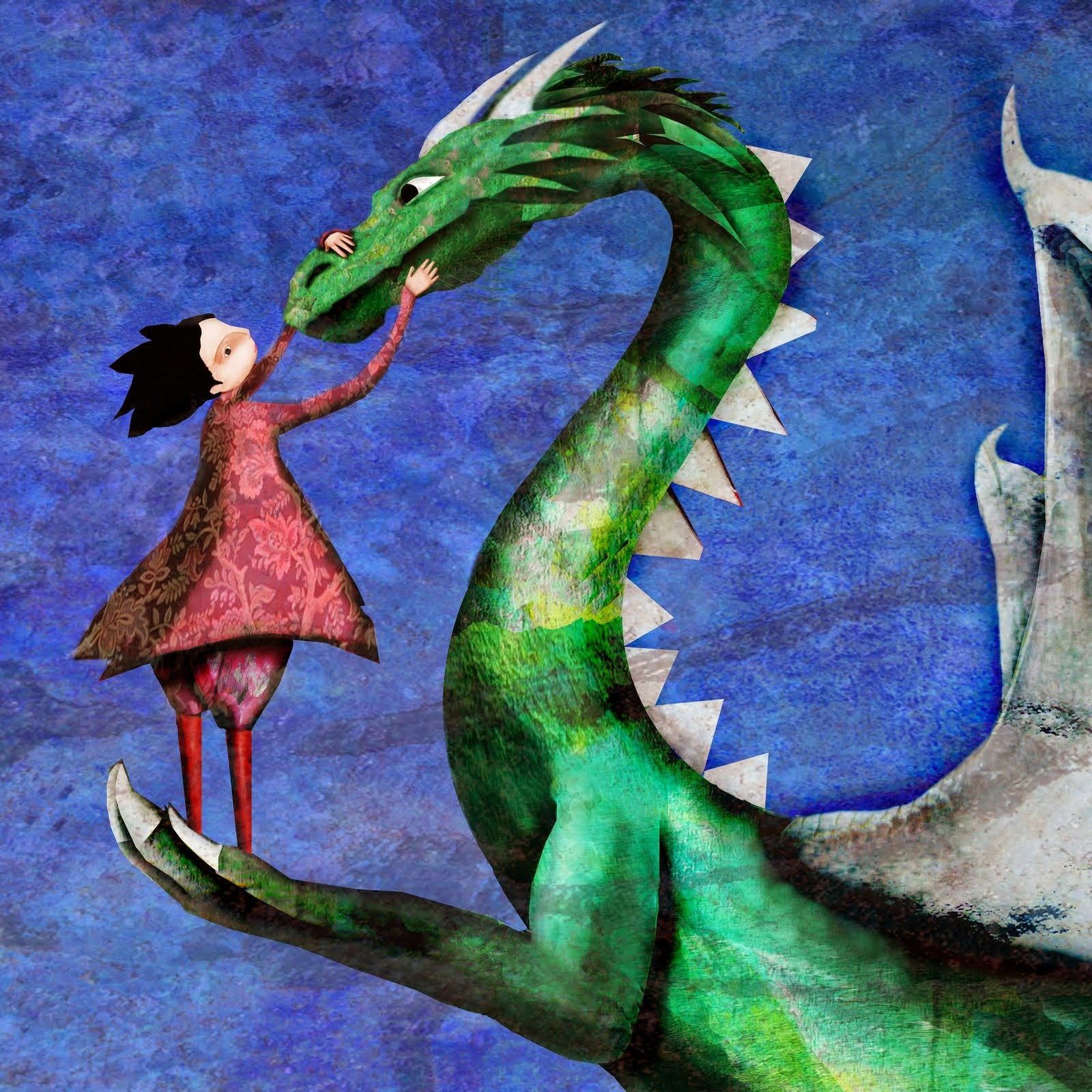 Pinzellades al món: Il·lustracions de la princesa i el drac ...