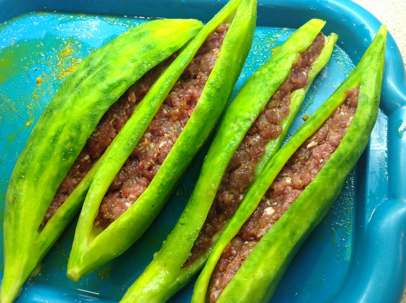 This Muslim Girl Bakes: Keema Stuffed Karelay