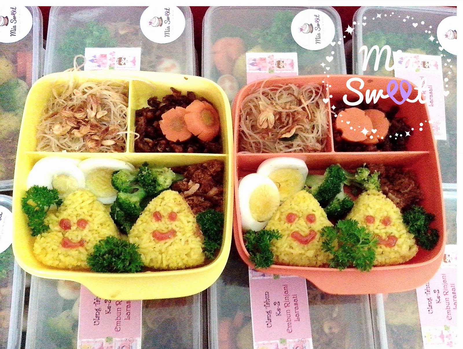 Bento Nasi Kuning untuk Embun