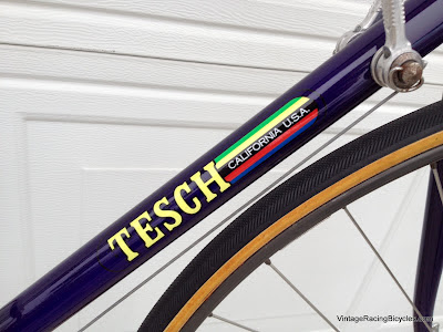 Vintage Racing Bicycles: David Tesch Custom 1984