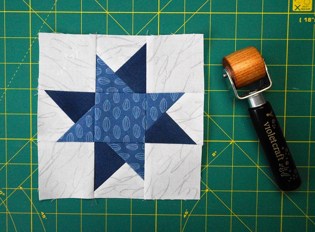 einfach bunt...: 6 Köpfe 12 Blöcke 2018 - März: Stern Block Tutorial