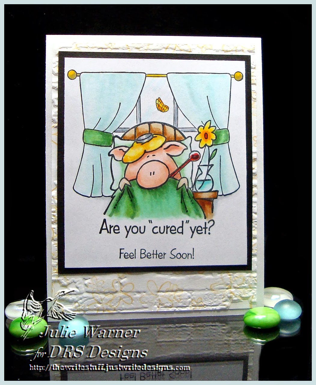 DRS Designs Rubber Stamps: Challenge # 107 - Under the Weather!